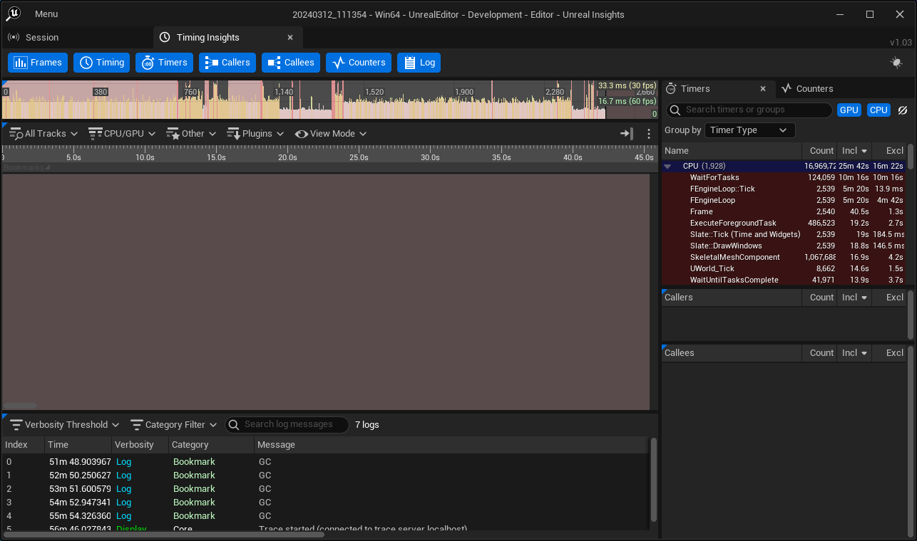 【UE5】Unreal Insightsを使ってみた | OX ENGINEER STUDIO | C&R Creative Studios